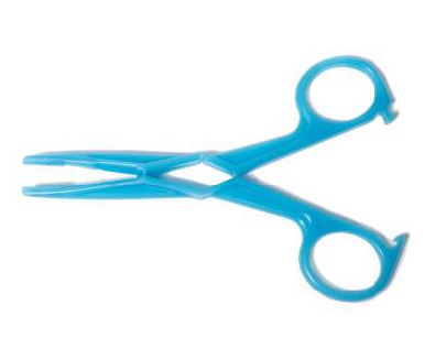 Tube Clamp with Lock 12cm Blue Plastic Sterile | Bamford: Kiwi Medical ...